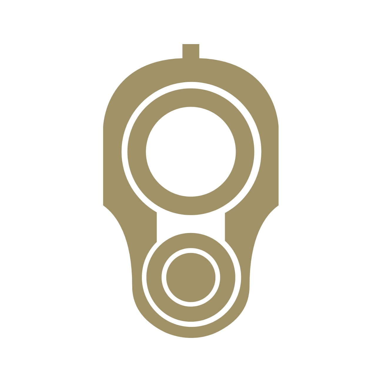 M1911 Barrel Sticker Decal Die Cut - Self Adhesive Vinyl - Weatherproof ...