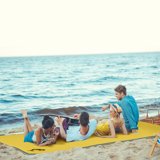 HOMCOM Roll-Up Pool Float Pad for Lakes, Oceans, & Pools, Water Mat for ...