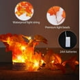 Fall Thanksgiving Maple Leaf Lamp Garland Decoration Decor LED Lighted ...