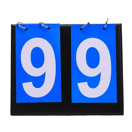 Sports Scoreboard, 2 Digit Portable Flip Scoreboards Sports Competition ...