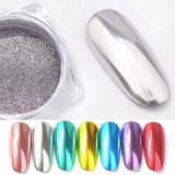 ZestMode 2Pcs 2Colors Nail Powder Nail Powder High Saturation Shiny ...