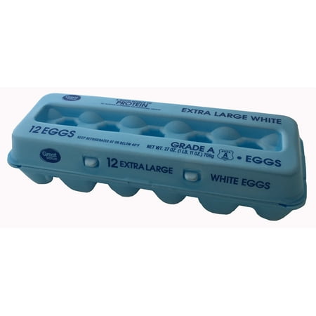 Great Value Large Cage Free White Eggs, 12 count, 24 oz – BrickSeek