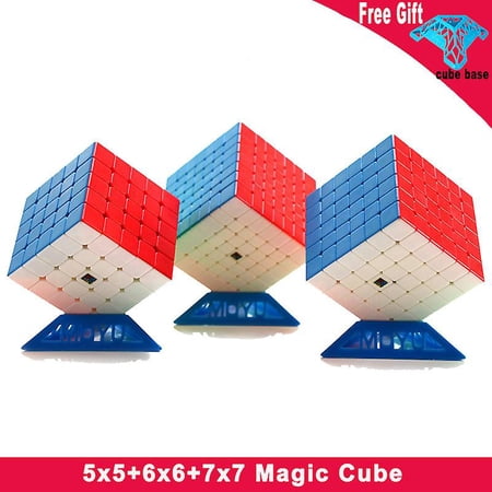 Moyu Meilong Magic Neo Cube Stickerless 5x5 6x6 7x7 8x8 9x9 10x10 11x1 ...
