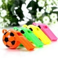 opvise 10Pcs Mini Kids Children Soccer Football Whistle Cheerleading ...