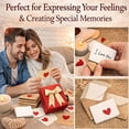 30/60 Sets DIY Love Notes Box - Mini Blank Cards & Envelopes for Him ...
