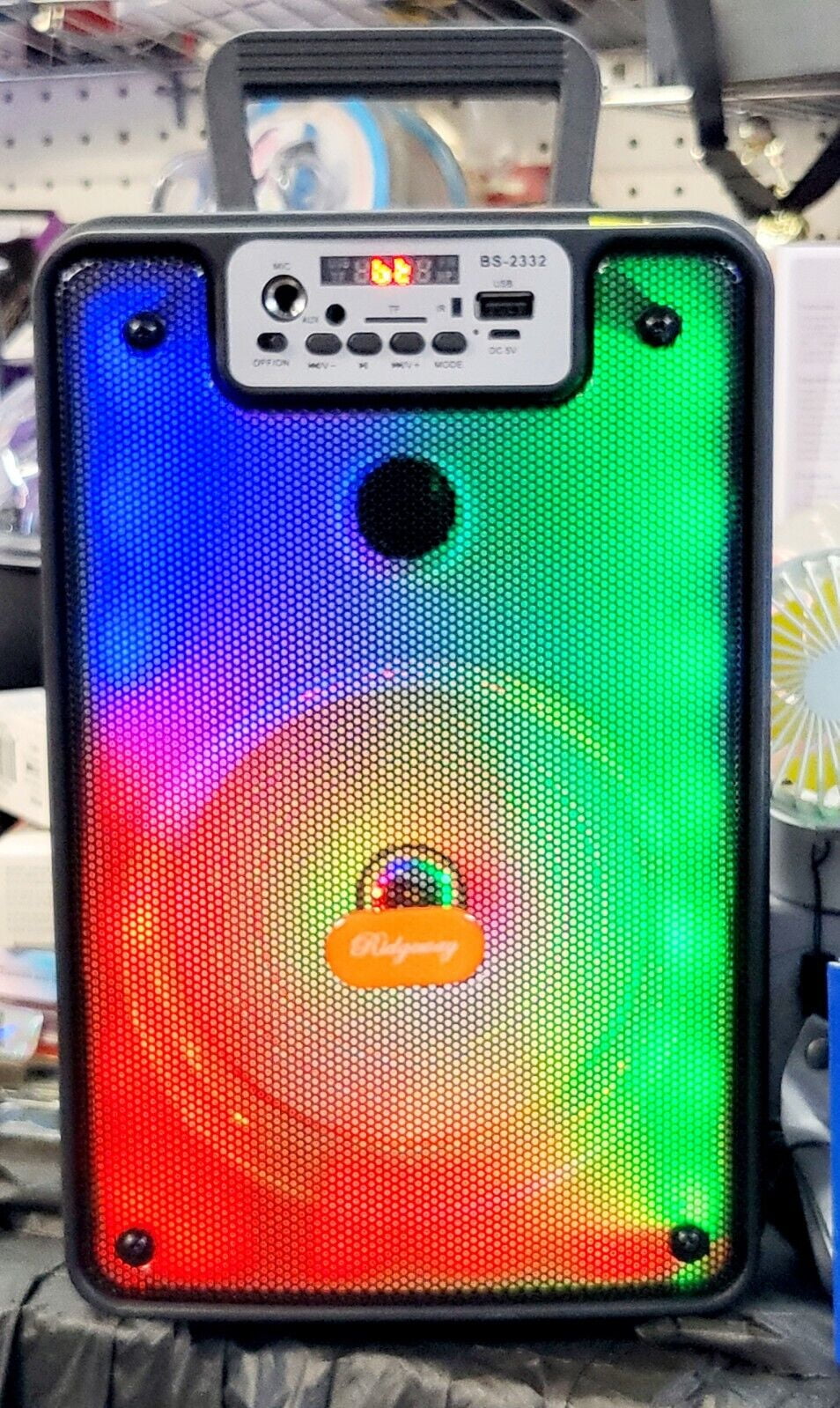 Bluetooth (Bocina) Speaker RIDGEWAY Rechargeable 1800mAh with FM Radio ...