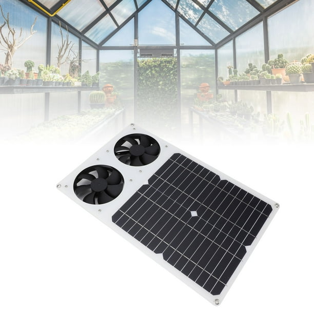 Ventilador De Ventilación Solar, Extractor Solar De Flujo Axial 14W ...
