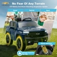FUNTOK Licensed Chevrolet Silverado 12V Kids Electric Ride on Truck ...