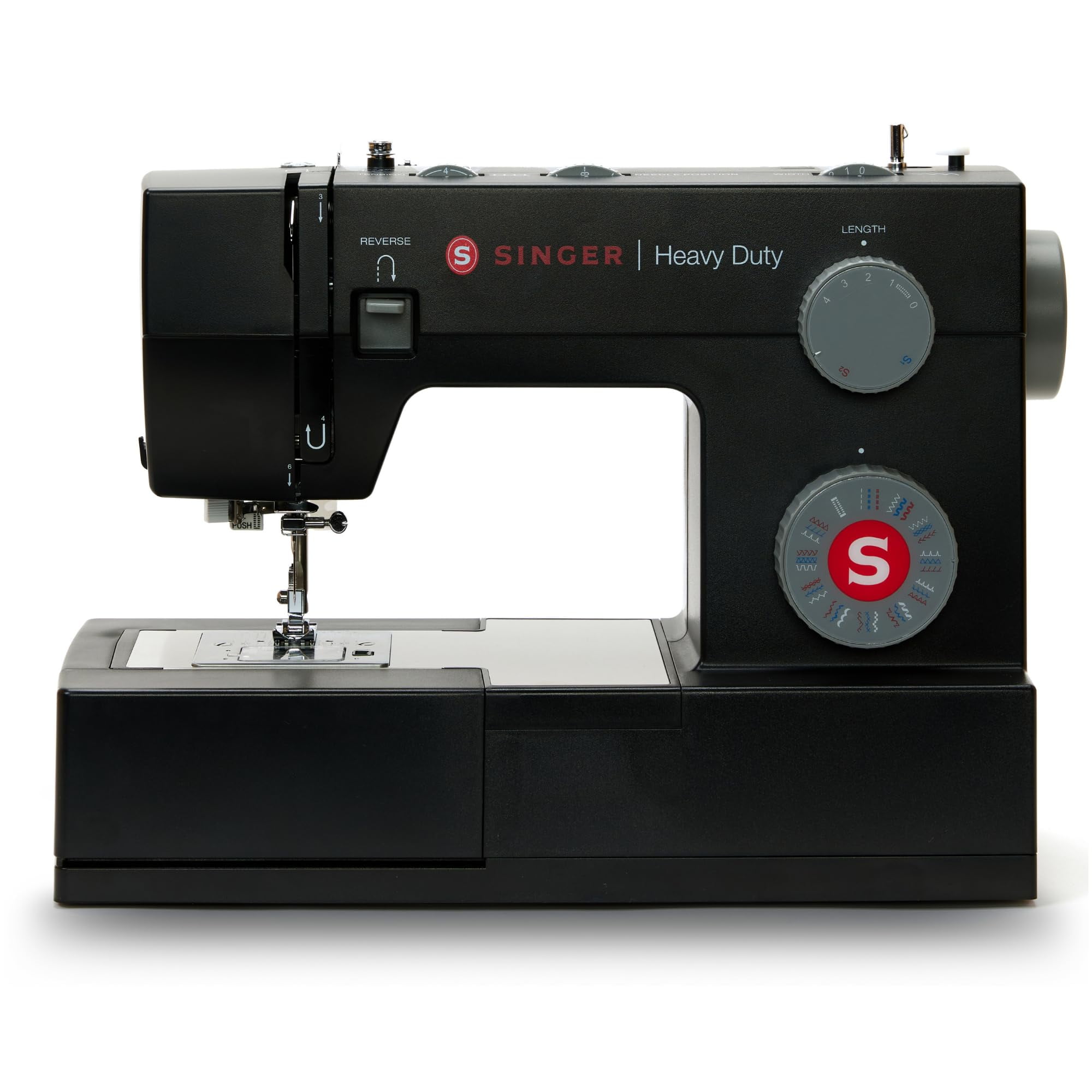 Máquina de Coser SINGER Heavy Duty 4432 High Speed Negra | Bodega Aurrera en línea