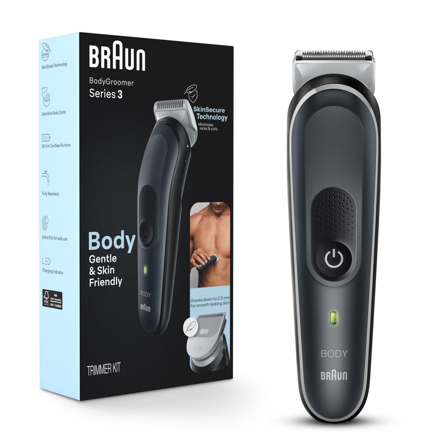 Click here for Braun Body Groomer Series 3 3340  Body Groomer For... prices