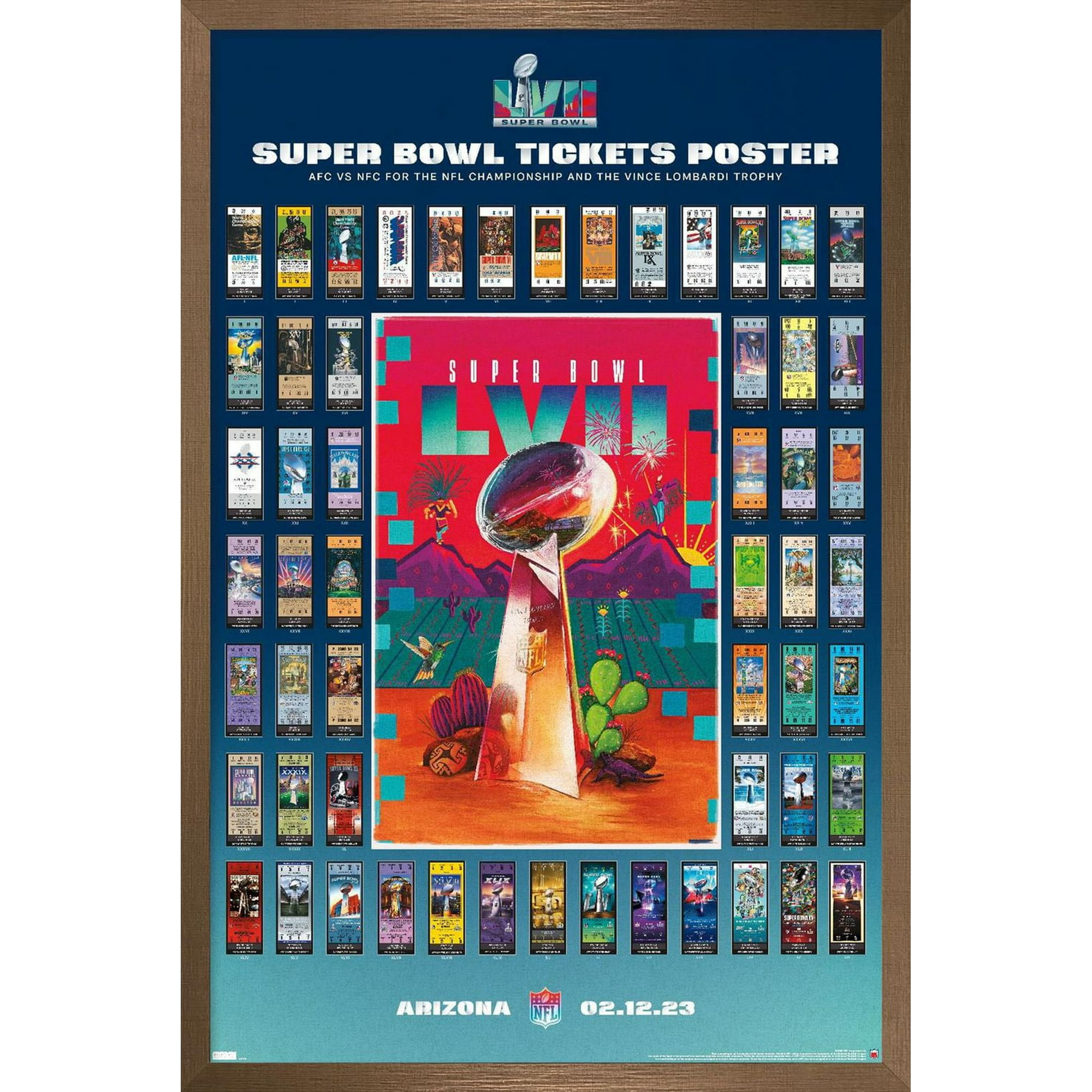 Click here for Trends International Nfl League - Super Bowl Lvii... prices