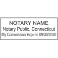 Connecticut Notary Seal Embosser and Stamp Bundle | Pink Breast Cancer ...