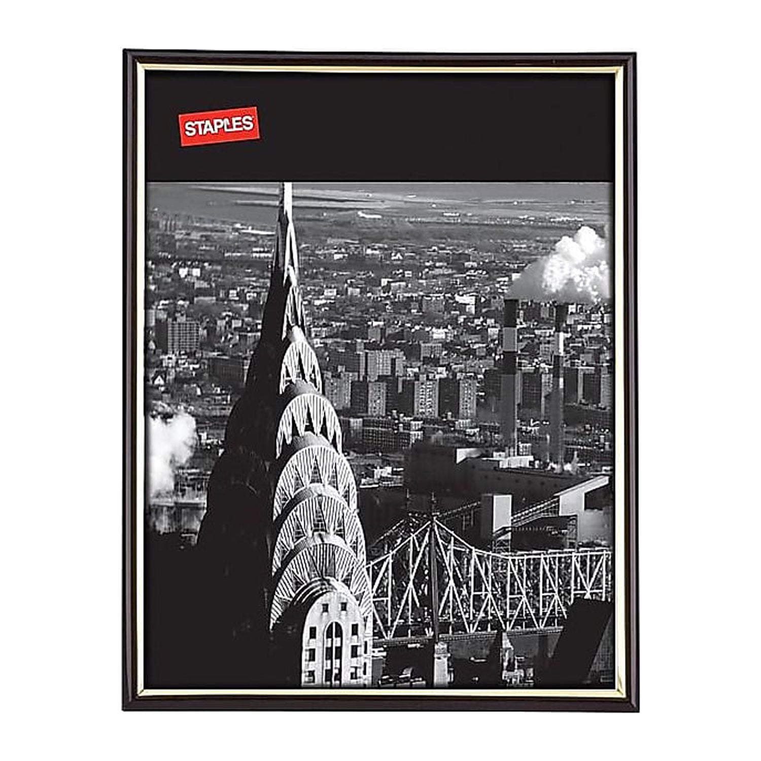 Staples EZ Mount 8.5" x 11" Plastic Picture Frames Black 3/Pack 18393 ...