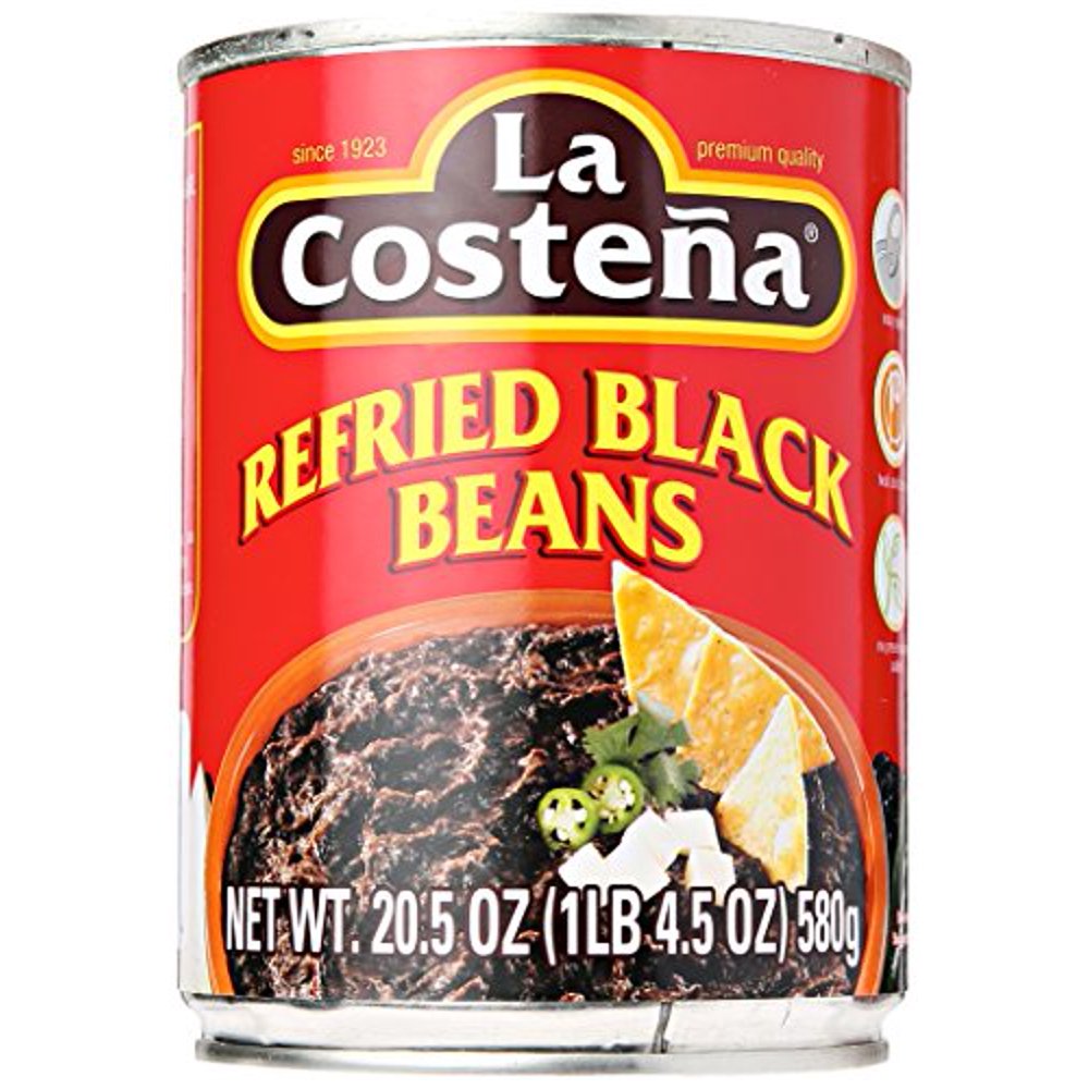 Vilore Foods Co La Costena Refried Black Beans, 20.5 oz - Walmart.com ...