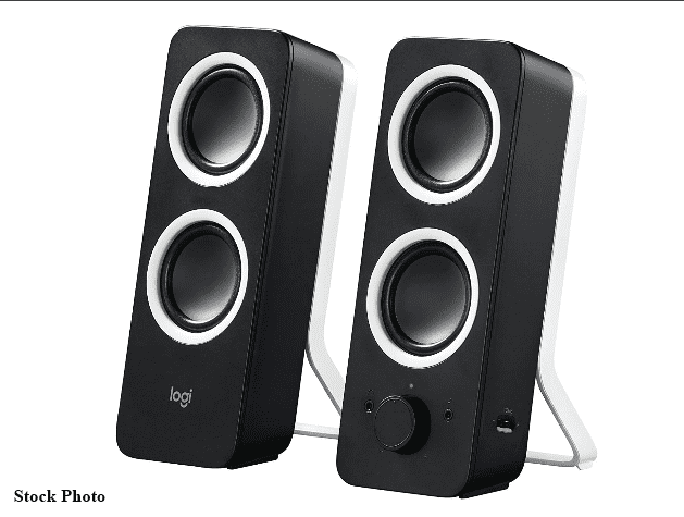 LOGITECH Multimedia Speakers Z200 - Black - Walmart.com