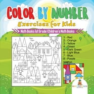 Color by Number Worksheets for Kids - Math Workbooks Children's Math ...