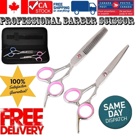 Professional DIY Hair Cutting Kit Barber Thinning Scissors Hairdressing ...