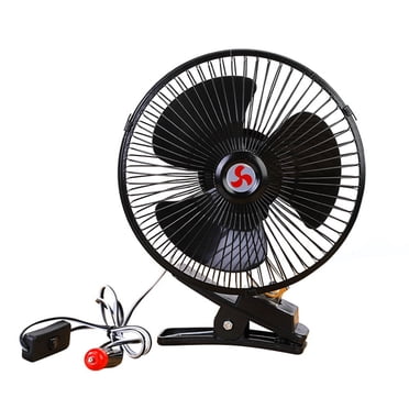 RoadPro 12-Volt Auto Plugin Electric Cooling Vehicle Fan with Mounting ...