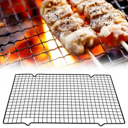 Garosa Rectangle BBQ Wire Mesh Grill Net Barbecue Grilled Grid Outdoor ...