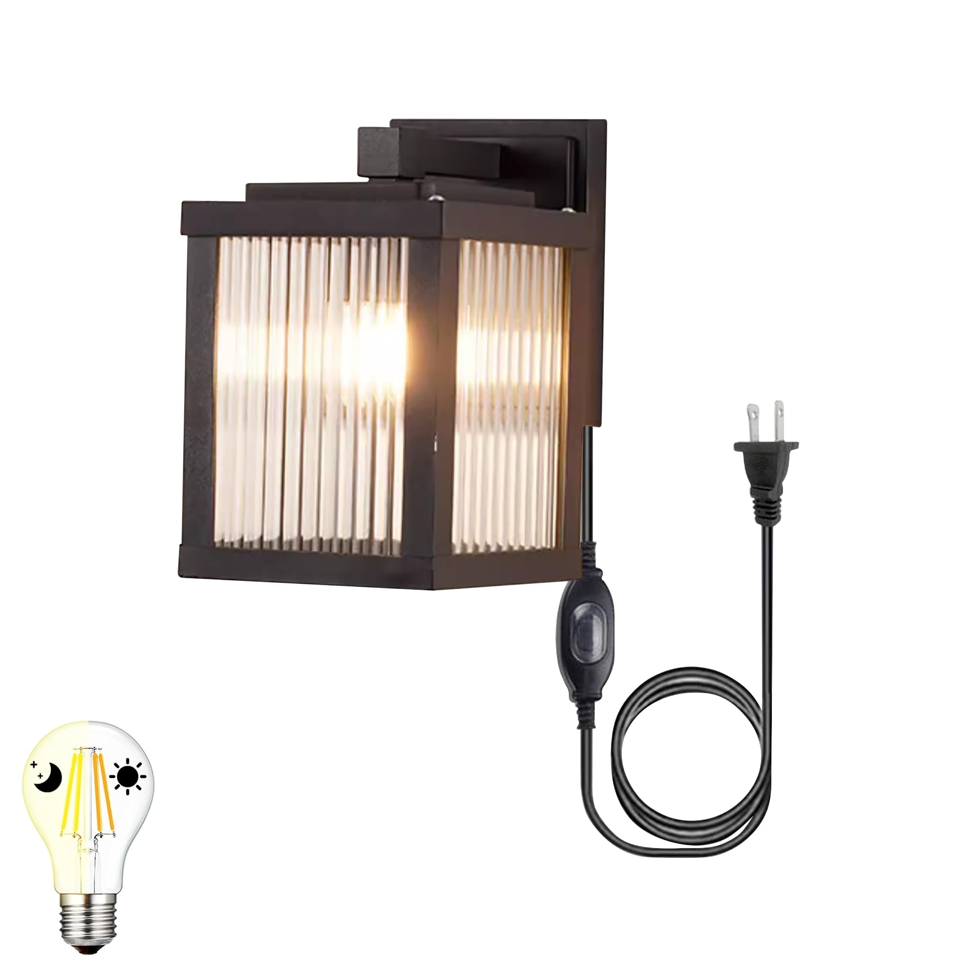 Click here for Fsliving Vintage Industrial Black Waterproof Wall... prices