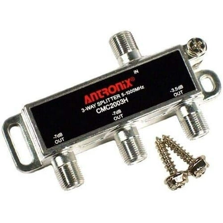 Antronix CMC2003H-A 3-Way Horizontal Splitter -3.5dB -7dB 5-1002 MHz ...