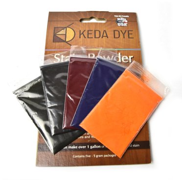 Keda Dye Royal Blue Alcohol-Based Wood Stain, Makes 2 Quart Vibrant ...
