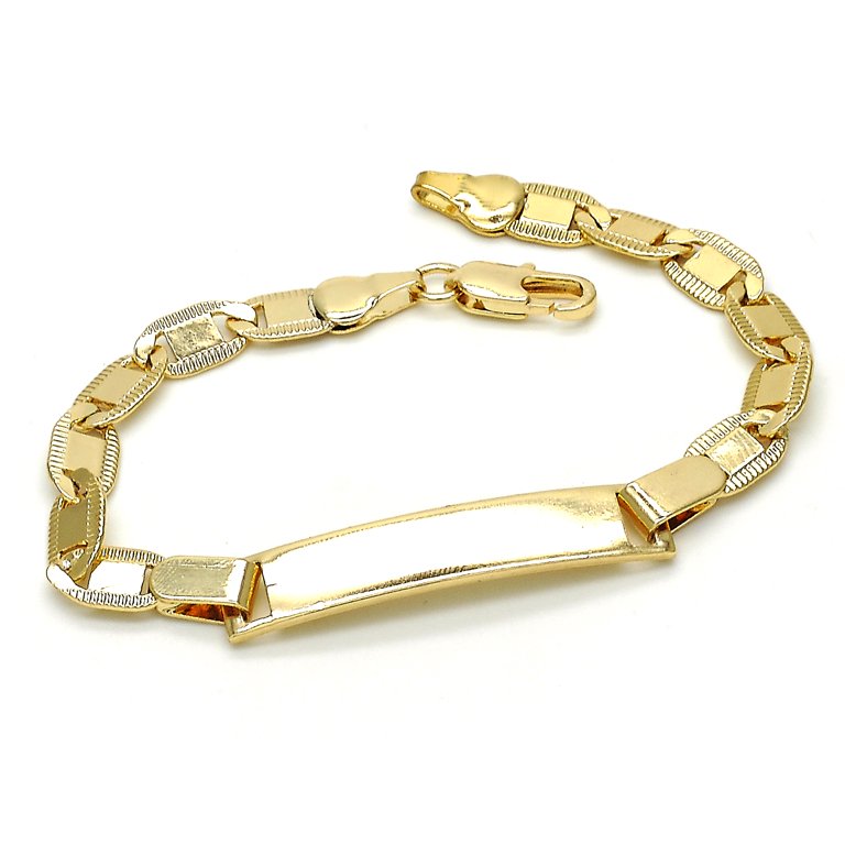 Gold Id Bracelets For Girls