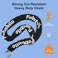 Bike Locks Heavy Duty Anti Theft,4 Digit Combination Ebike u Lock with ...