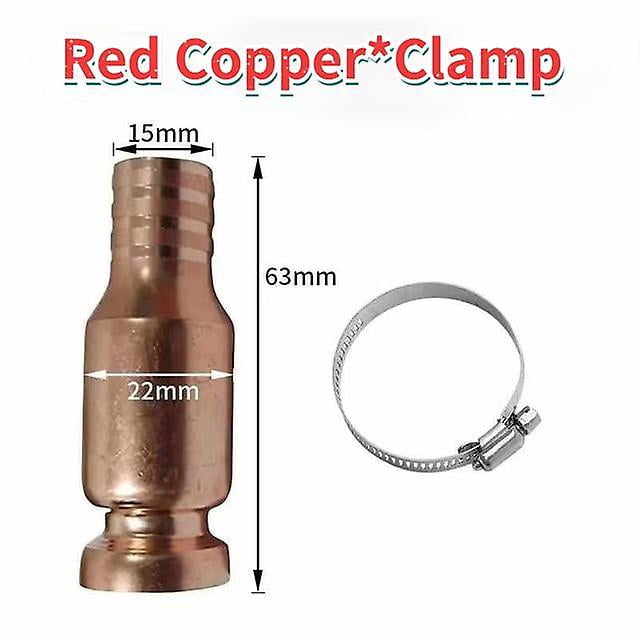 Red Copper Siphon Filler Pipe Manual Pumping Oil Pipe Fittings Siphon ...