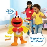Sesame Street Chicken Dance Elmo Feature 13 Inch Plush, Dancing Plush ...