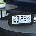 JMYHOAM Digital Electronic Clock LED Display Electronic Clock Stereo ...