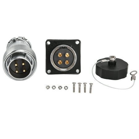 Aviation Connector AC 500V Stable High Strength Waterproof Power Supply ...