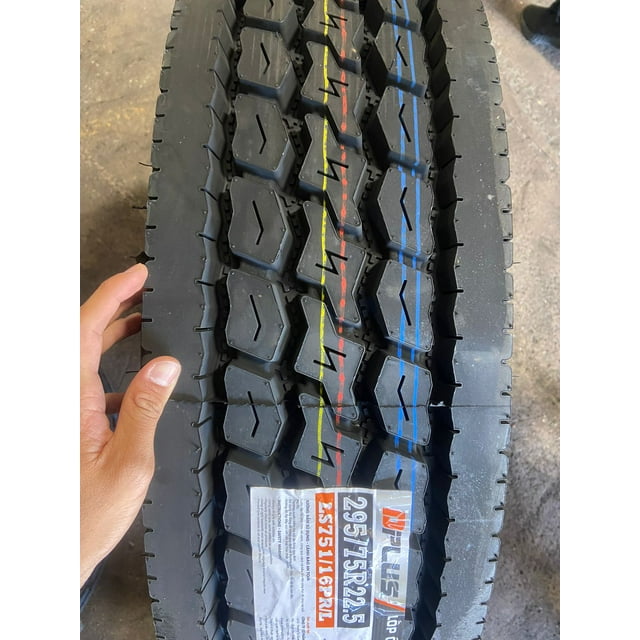 Dplus LS751 Commercial Truck Semi Tire, 295/75R22.5, 16 Ply Drive Closed Shoulder - Walmart.com