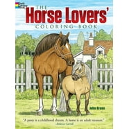 Dover Animal Coloring Books: Big Book of Horses to Color (Paperback ...