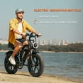 HiKeep 1500W Peak Electric Bike for Adults, 20"x4.0" Fat Tire E-Bike ...
