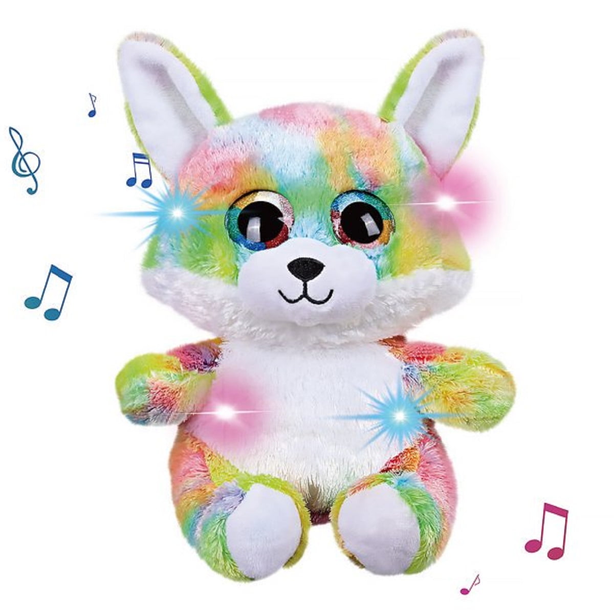 LED Light Bear up Bear Plush Toy, Creative Night Light & Bedtime Music ...