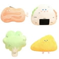 Food Plush Pillow Cute Toast Rice Ball Cheese Chicken Legs Milk ...