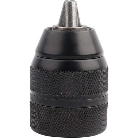 licenbar Keyless Drill Chuck, 13mm Metal Drill Chuck 1/2 Mount Self ...