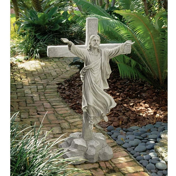 Design Toscano Ascension: Grande Scale Christ Sculpture - Walmart.com ...