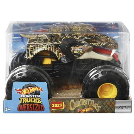 Hot Wheels Monster Trucks Oversized 2023 Cage Rattler | Walmart Canada