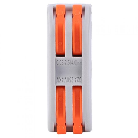 Electric Cable Connector, Terminal Block, 2-in-2-out Conductor Terminal ...