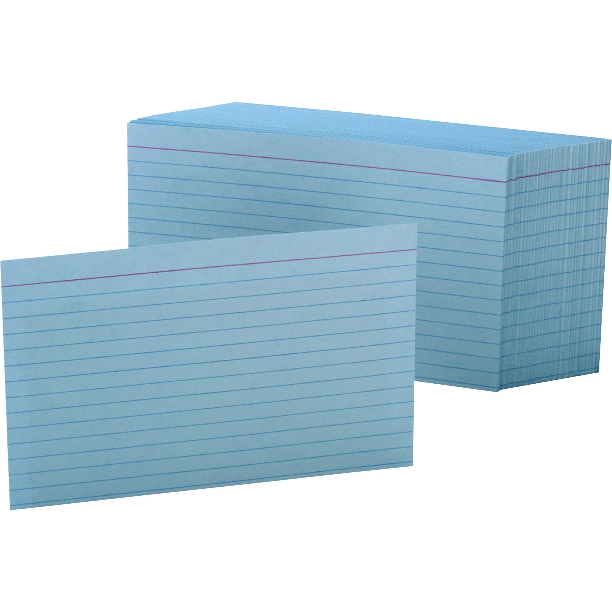 Oxford Colored Ruled Index Cards, 100 / Pack (Quantity) - Walmart.com ...
