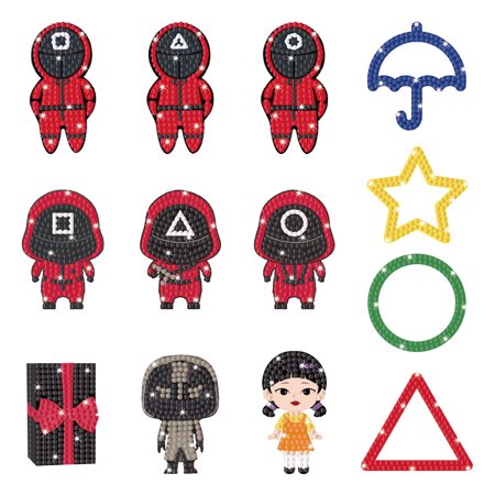 5D DIY Diamond Sticker Set, Diamond Painting Set for Children Animals ...