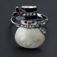ANXPTIME Wreath Elk Napkin Rings Christmas Trees Napkin Holder Buckles ...