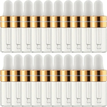 Pinkiou 6Pcs 5ml Glass Roll on Bottles for Essential Oils, Refillable, Travel Size, with Steel ...