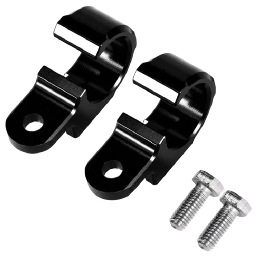 2-pack Motorcycle Brake Line Hose Cable Clamp Holder Compnt, Waterproof ...