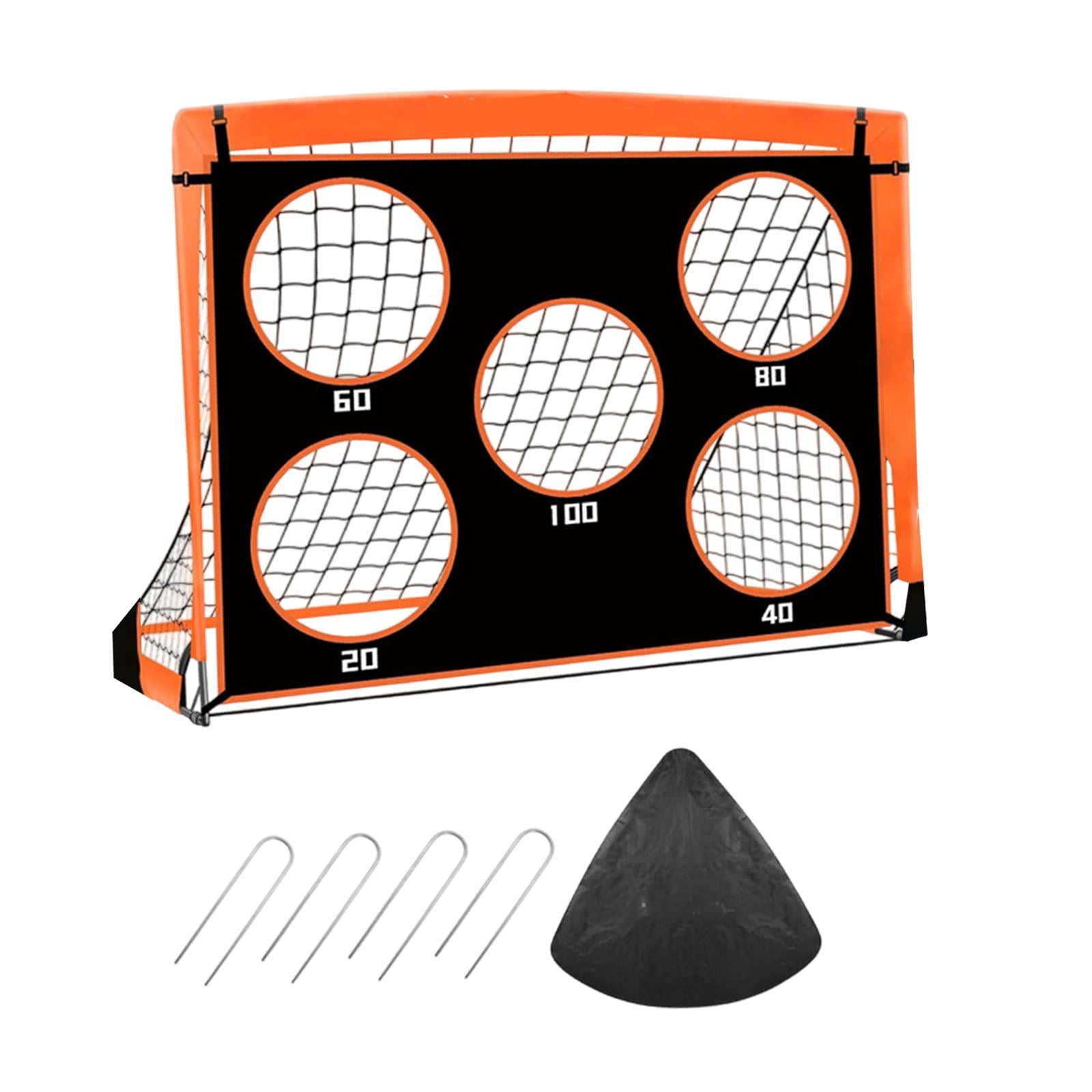 Portería de fútbol para partidos de fútbol en el patio trasero ...