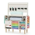Cricut Compatible Craft Cabinet, Large Furniture with Charging Station ...