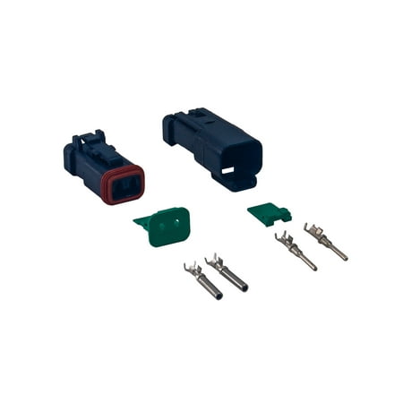 DT Connector 2 Pin Deutsch plug Male + Female - Walmart.com