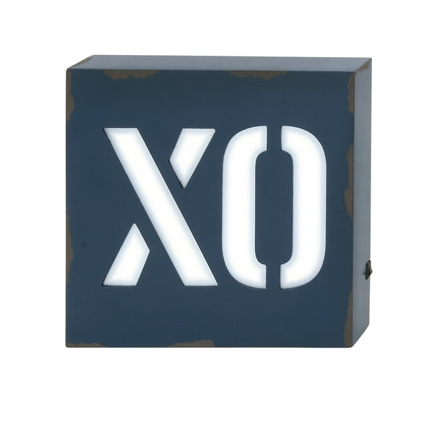 Classy Wood Led Wall Xo Sign - Walmart.com - Walmart.com